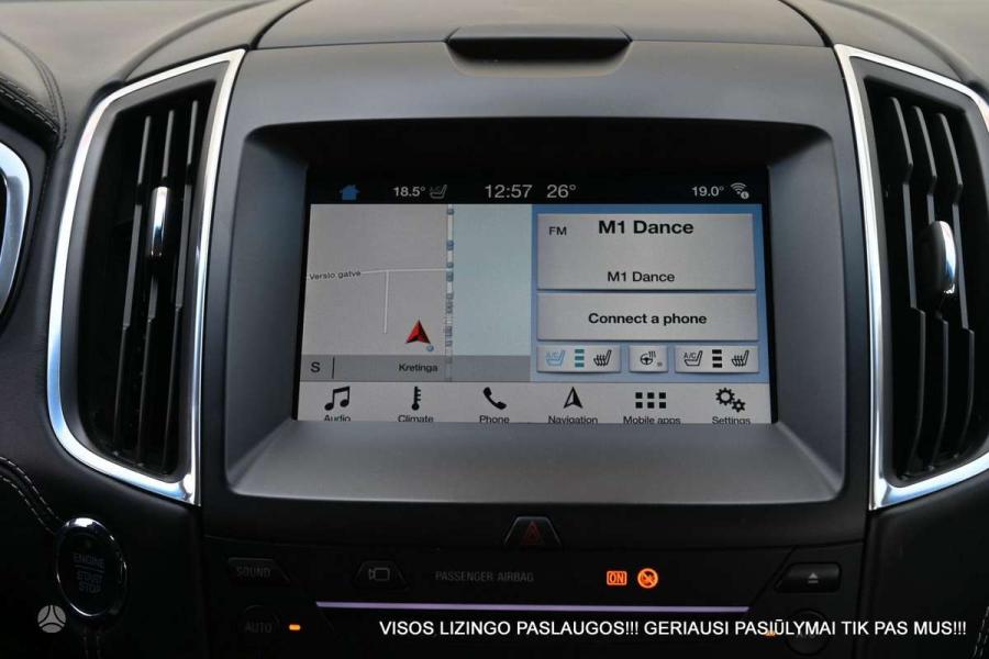 Pelēks Ford Edge 2019 Kretinga, ar dzinēja tilpumu 2.00 L un nobraukumu 134 tūkst. km par 18999 €, foto 37 vietnē AUTOMOTO.COM.LV
