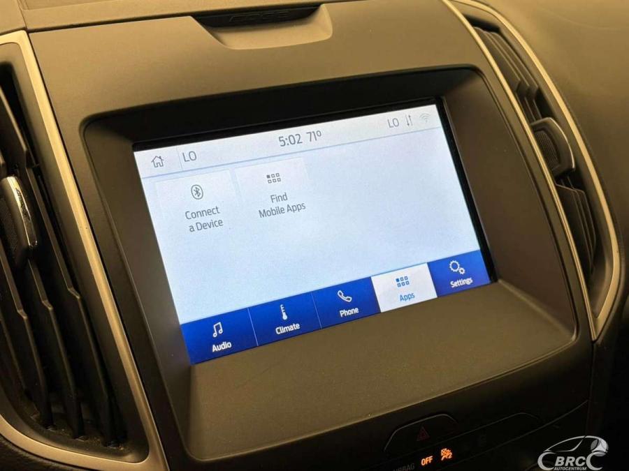 Grey Ford Edge 2020 in Vilnius, with an engine capacity of 2.00 L and mileage of 56 thousand km for 11600 €, photo 24 on AUTOMOTO.COM.LV