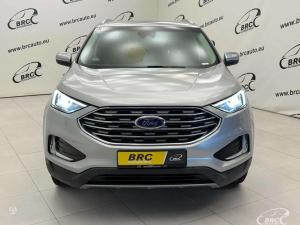 Grey Ford Edge 2020 in Vilnius, with an engine capacity of 2.00 L and mileage of 56 thousand km for 11600 €, photo 25 on AUTOMOTO.COM.LV