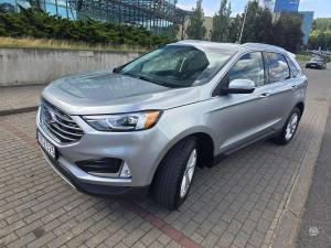 Grey Ford Edge 2020 in Vilnius, with an engine capacity of 2.00 L and mileage of 123 thousand km for 16700 €, photo  on AUTOMOTO.COM.LV