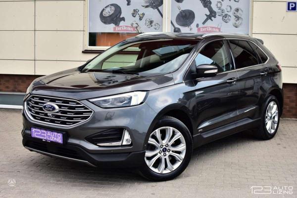 Pelēks Ford Edge 2020 Kretinga, ar dzinēja tilpumu 2.00 L un nobraukumu 182 tūkst. km par 19500 €, foto 1 vietnē AUTOMOTO.COM.LV