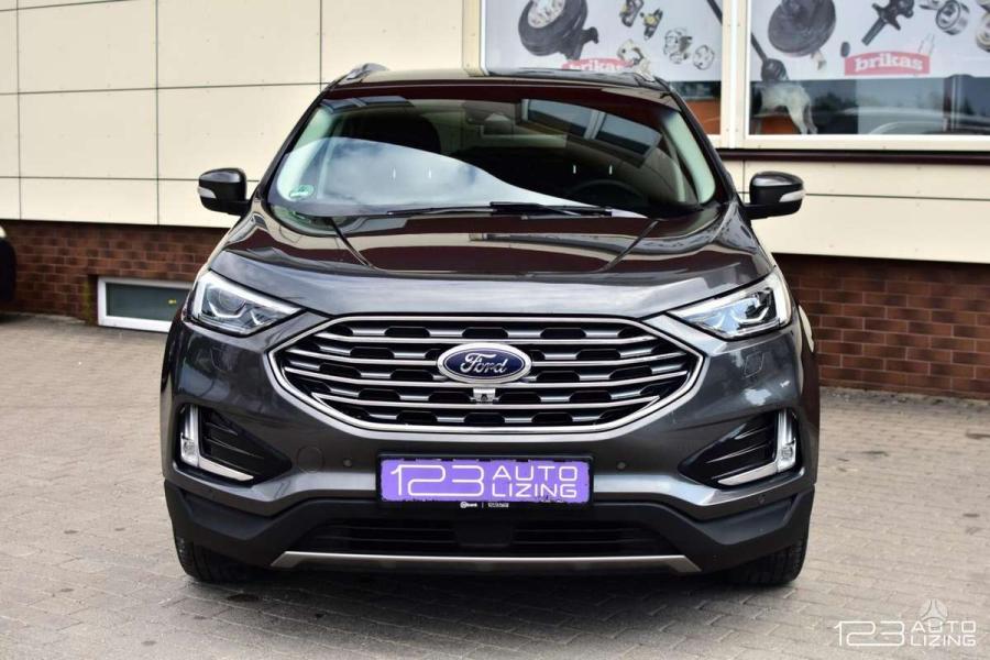 Grey Ford Edge 2020 in Kretinga, with an engine capacity of 2.00 L and mileage of 182 thousand km for 19500 €, photo 4 on AUTOMOTO.COM.LV