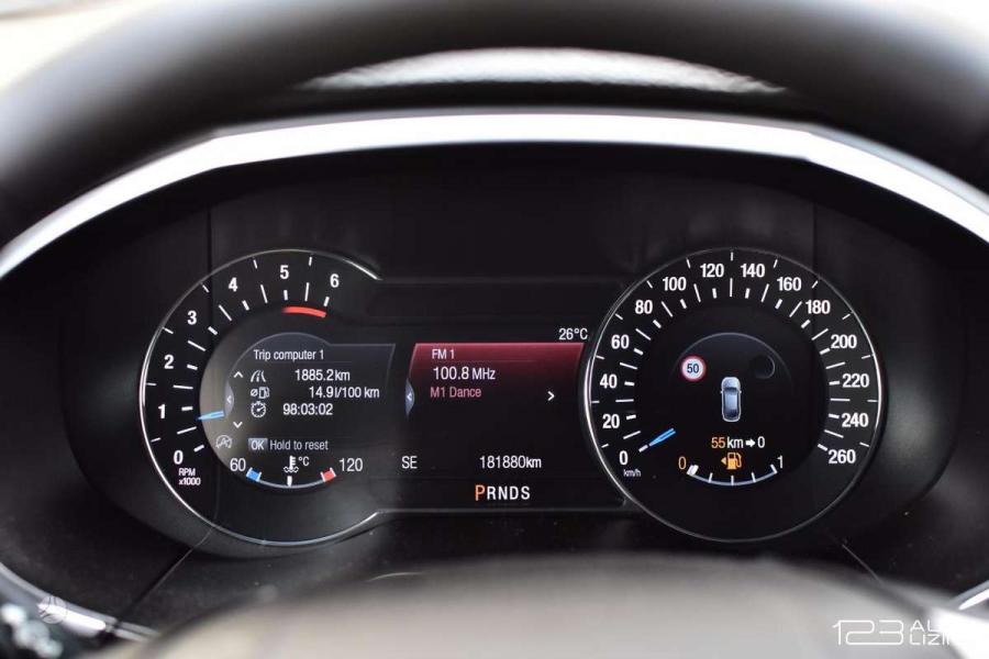 Grey Ford Edge 2020 in Kretinga, with an engine capacity of 2.00 L and mileage of 182 thousand km for 19500 €, photo 25 on AUTOMOTO.COM.LV