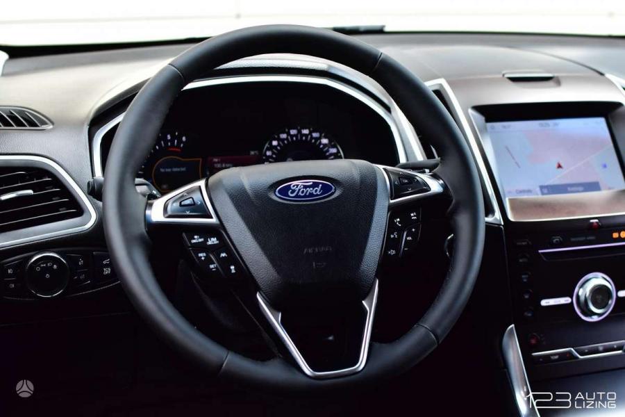 Grey Ford Edge 2020 in Kretinga, with an engine capacity of 2.00 L and mileage of 182 thousand km for 19500 €, photo 28 on AUTOMOTO.COM.LV