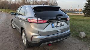 Grey Ford Edge 2021 in Panevezys, with an engine capacity of 2.00 L and mileage of 30 thousand km for 19800 €, photo 2 on AUTOMOTO.COM.LV