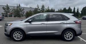 Grey Ford Edge 2022 in Klaipeda, with an engine capacity of 2.00 L and mileage of 87 thousand km for 20990 €, photo 5 on AUTOMOTO.COM.LV