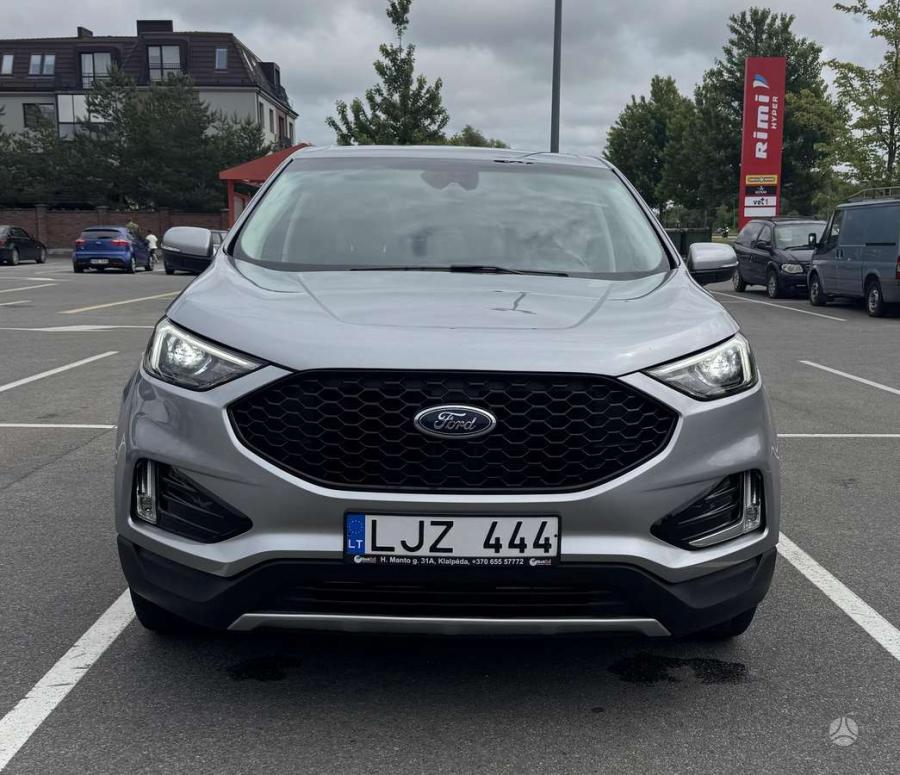 Grey Ford Edge 2022 in Klaipeda, with an engine capacity of 2.00 L and mileage of 87 thousand km for 20990 €, photo 10 on AUTOMOTO.COM.LV