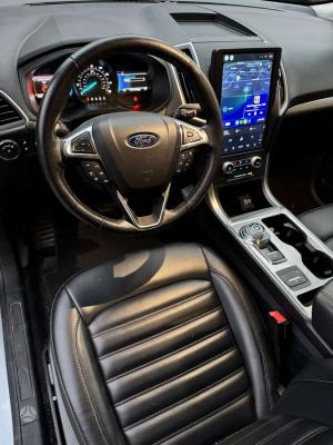 Grey Ford Edge 2022 in Klaipeda, with an engine capacity of 2.00 L and mileage of 87 thousand km for 20990 €, photo 12 on AUTOMOTO.COM.LV