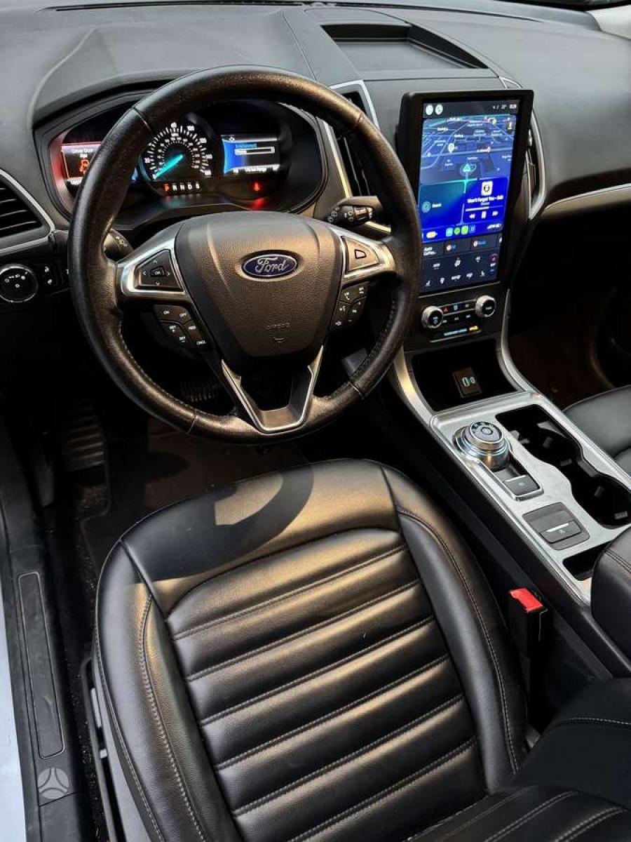 Grey Ford Edge 2022 in Klaipeda, with an engine capacity of 2.00 L and mileage of 87 thousand km for 20990 €, photo 12 on AUTOMOTO.COM.LV
