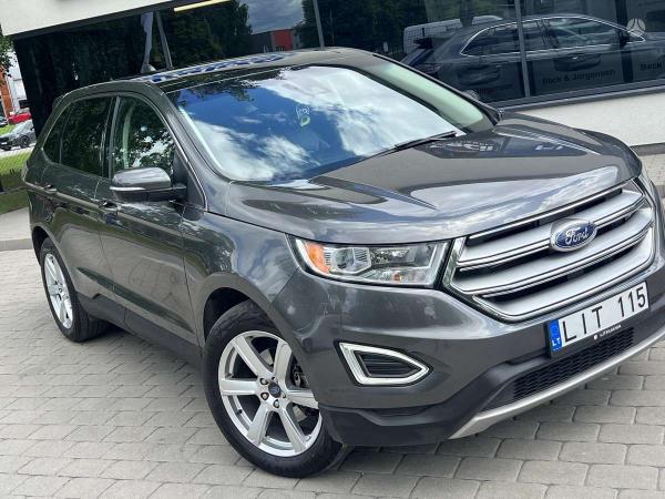 Grey Ford Edge 2018 in Kaunas, with an engine capacity of 3.50 L and mileage of 151 thousand km for 16000 €, photo 1 on AUTOMOTO.COM.LV
