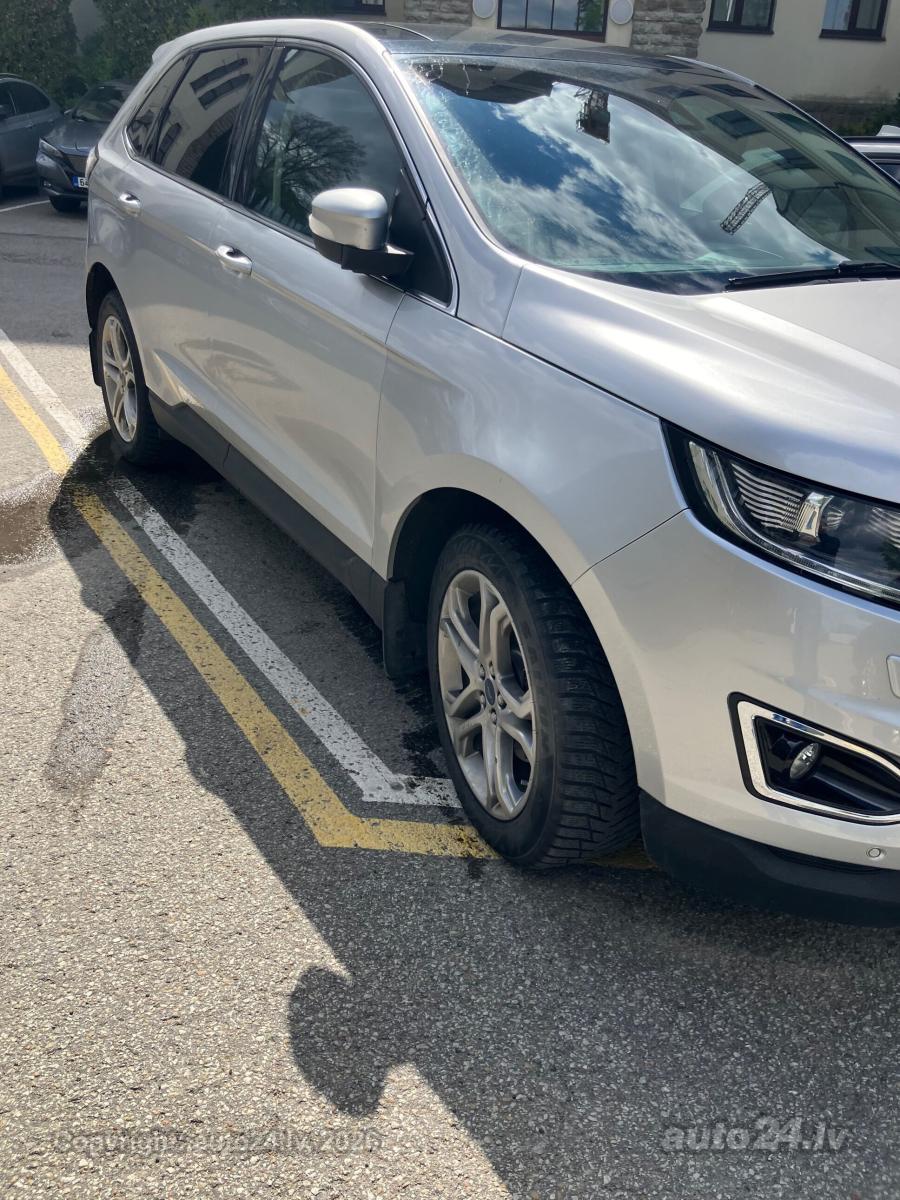Pelēks Ford Edge 2018 Tallina, ar dzinēja tilpumu 2.00 L un nobraukumu 242 tūkst. km par 13500 €, foto 3 vietnē AUTOMOTO.COM.LV