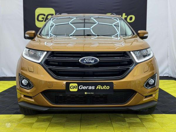 Orange Ford Edge 2016 in Vilnius, with an engine capacity of 2.00 L and mileage of 249 thousand km for 14850 €, photo 2 on AUTOMOTO.COM.LV