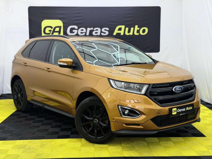 Oranžs Ford Edge 2016 Viļņa, ar dzinēja tilpumu 2.00 L un nobraukumu 249 tūkst. km par 14850 €, foto 4 vietnē AUTOMOTO.COM.LV