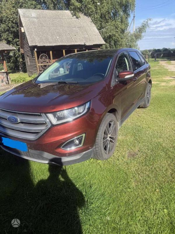 Oranžs Ford Edge 2016 Šakiai, ar dzinēja tilpumu 2.00 L un nobraukumu 312 tūkst. km par 12500 €, foto 1 vietnē AUTOMOTO.COM.LV