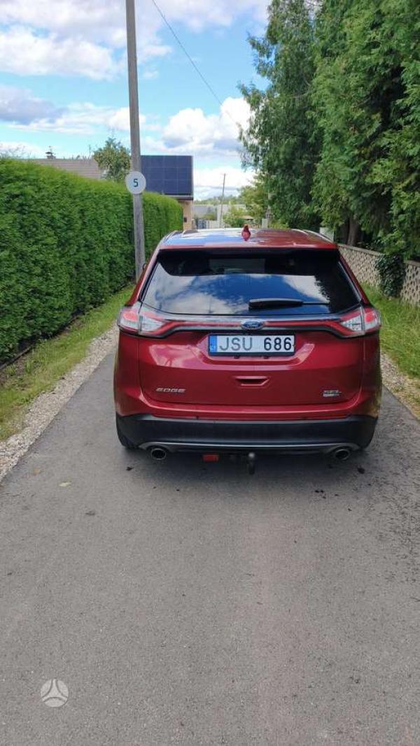Sarkans Ford Edge 2015 Kauņa, ar dzinēja tilpumu 2.00 L un nobraukumu 162 tūkst. km par 9500 €, foto 9 vietnē AUTOMOTO.COM.LV