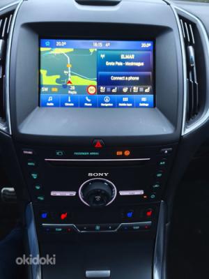 Sarkans Ford Edge 2016 Tallina, ar dzinēja tilpumu 2.00 L un nobraukumu 161 tūkst. km par 19499 €, foto 7 vietnē AUTOMOTO.COM.LV