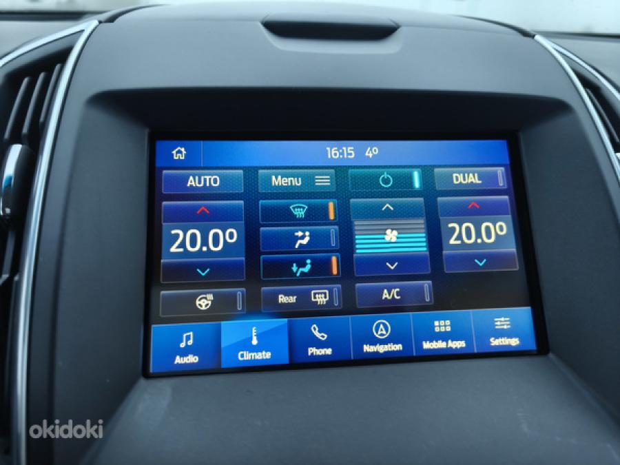 Sarkans Ford Edge 2016 Tallina, ar dzinēja tilpumu 2.00 L un nobraukumu 161 tūkst. km par 19499 €, foto 9 vietnē AUTOMOTO.COM.LV