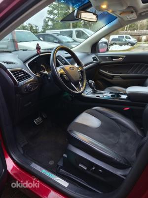 Sarkans Ford Edge 2016 Tallina, ar dzinēja tilpumu 2.00 L un nobraukumu 161 tūkst. km par 19499 €, foto 12 vietnē AUTOMOTO.COM.LV