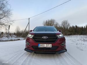 Sarkans Ford Edge 2016 Tallina, ar dzinēja tilpumu 2.00 L un nobraukumu 161 tūkst. km par 19499 €, foto 16 vietnē AUTOMOTO.COM.LV