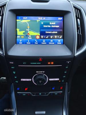 Sarkans Ford Edge 2016 Tallina, ar dzinēja tilpumu 2.00 L un nobraukumu 161 tūkst. km par 19499 €, foto 20 vietnē AUTOMOTO.COM.LV