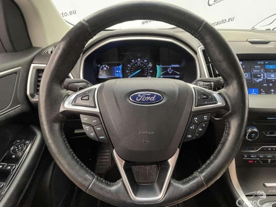 Red Ford Edge 2016 in Vilnius, with an engine capacity of 3.50 L and mileage of 234 thousand km for 9790 €, photo 29 on AUTOMOTO.COM.LV