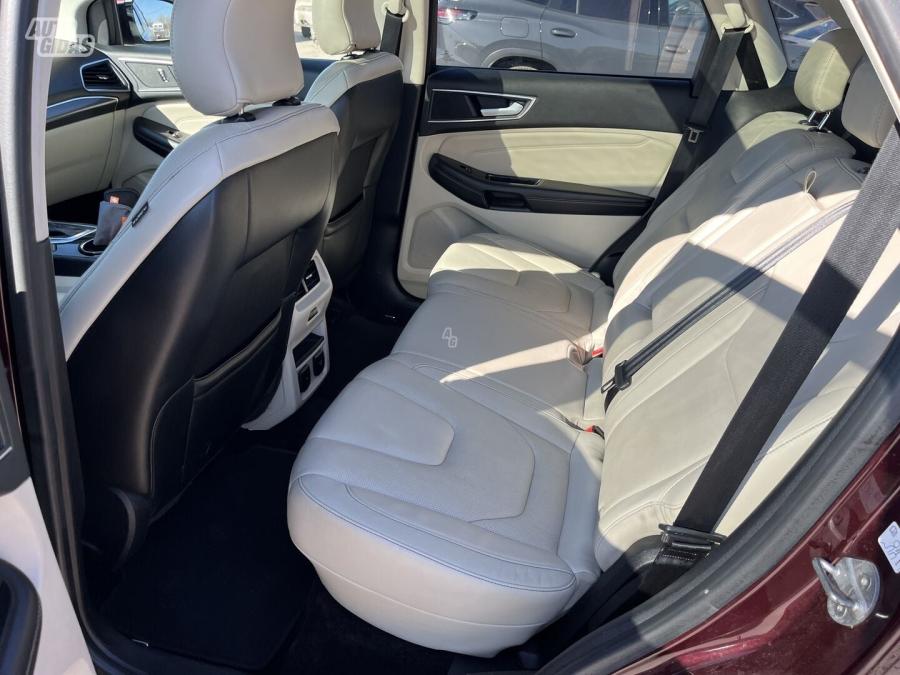 Red Ford Edge 2017 in Vilnius, with an engine capacity of 2.00 L and mileage of 206 thousand km for 12700 €, photo 11 on AUTOMOTO.COM.LV
