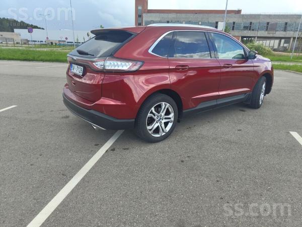 Sarkans Ford Edge 2017 Valmiera, ar dzinēja tilpumu 2.00 L un nobraukumu 237 tūkst. km par 15000 €, foto 3 vietnē AUTOMOTO.COM.LV