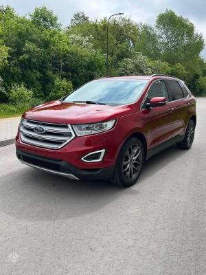 Sarkans Ford Edge 2017 Kretinga, ar dzinēja tilpumu 2.00 L un nobraukumu 93 tūkst. km par 15000 €, foto  vietnē AUTOMOTO.COM.LV