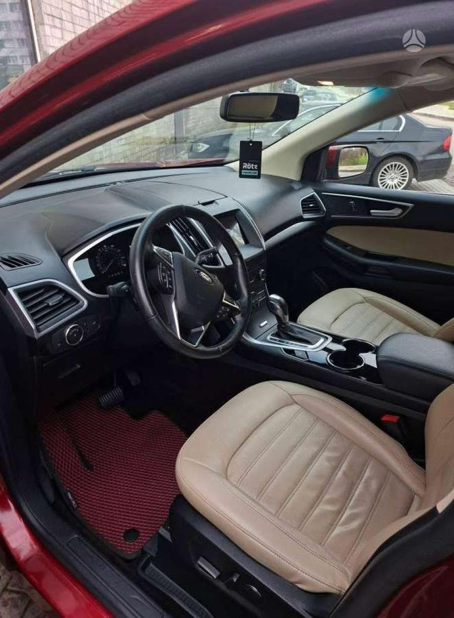 Sarkans Ford Edge 2017 Kretinga, ar dzinēja tilpumu 2.00 L un nobraukumu 93 tūkst. km par 15000 €, foto 4 vietnē AUTOMOTO.COM.LV
