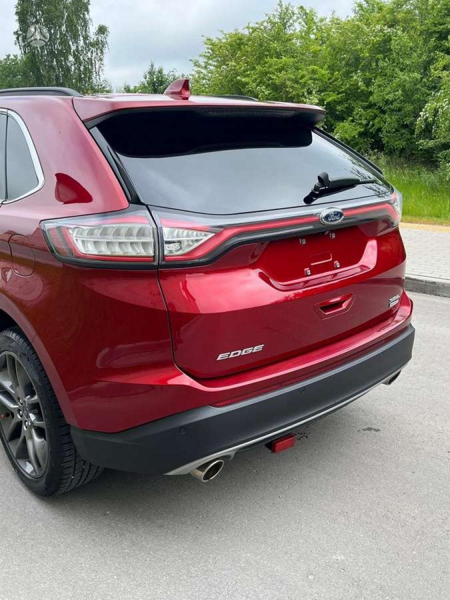 Sarkans Ford Edge 2017 Kretinga, ar dzinēja tilpumu 2.00 L un nobraukumu 93 tūkst. km par 15000 €, foto 7 vietnē AUTOMOTO.COM.LV