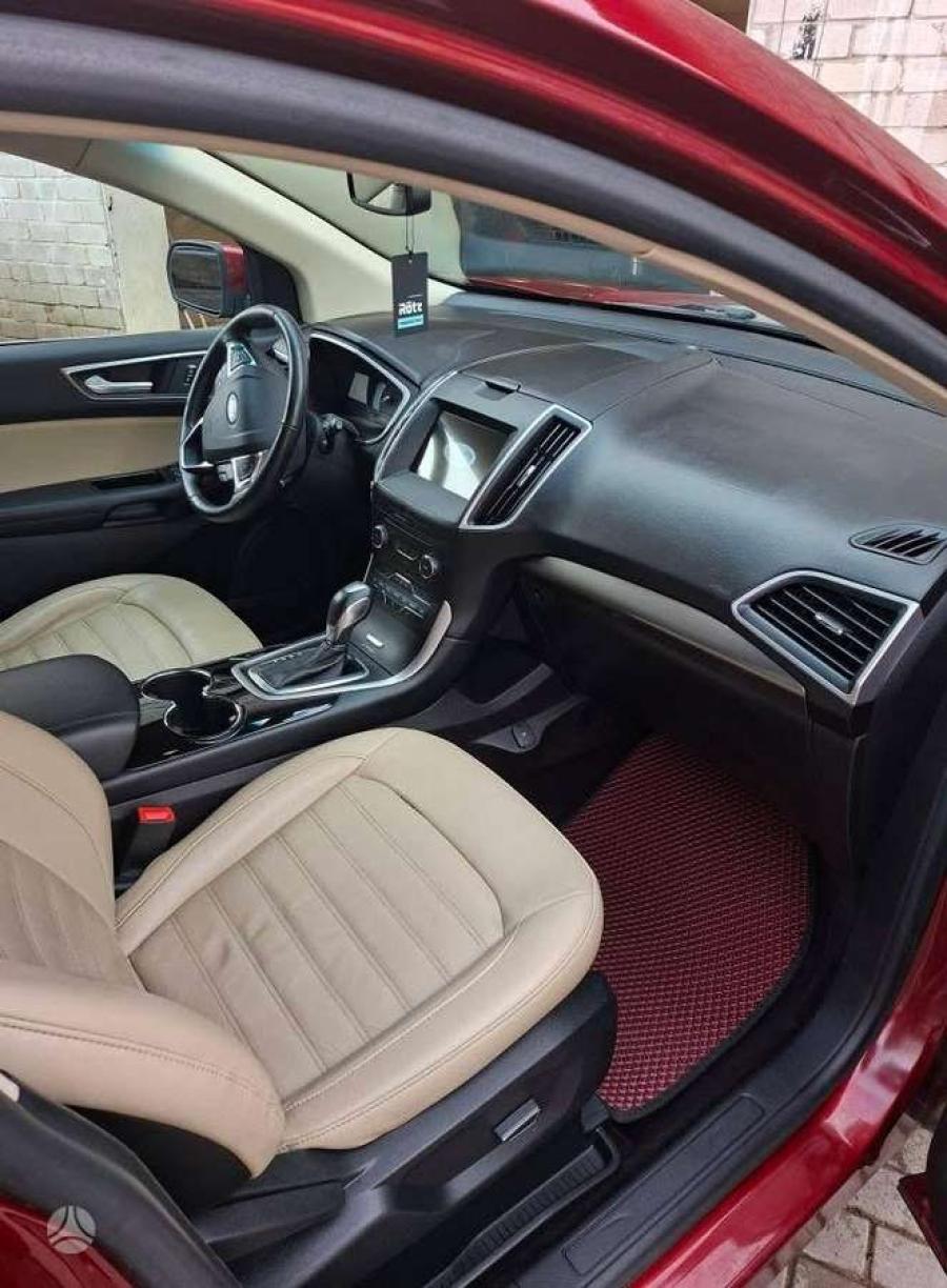 Sarkans Ford Edge 2017 Kretinga, ar dzinēja tilpumu 2.00 L un nobraukumu 93 tūkst. km par 15000 €, foto 8 vietnē AUTOMOTO.COM.LV