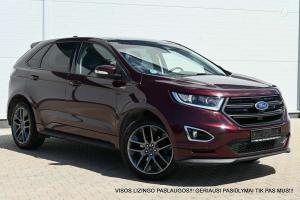 Sarkans Ford Edge 2018 Kretinga, ar dzinēja tilpumu 2.00 L un nobraukumu 209 tūkst. km par 15999 €, foto  vietnē AUTOMOTO.COM.LV