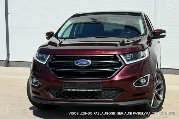 Red Ford Edge 2018 in Kretinga, with an engine capacity of 2.00 L and mileage of 209 thousand km for 15999 €, photo 2 on AUTOMOTO.COM.LV