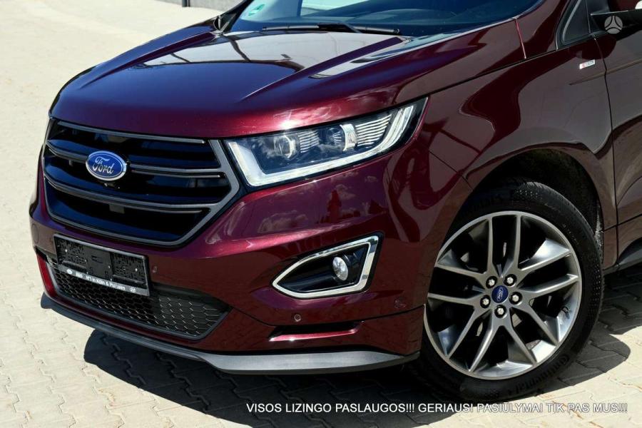 Sarkans Ford Edge 2018 Kretinga, ar dzinēja tilpumu 2.00 L un nobraukumu 209 tūkst. km par 15999 €, foto 5 vietnē AUTOMOTO.COM.LV
