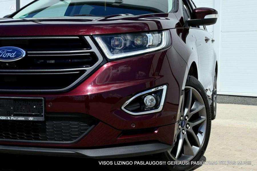 Sarkans Ford Edge 2018 Kretinga, ar dzinēja tilpumu 2.00 L un nobraukumu 209 tūkst. km par 15999 €, foto 6 vietnē AUTOMOTO.COM.LV