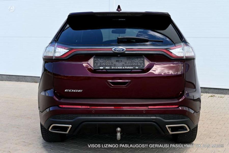 Sarkans Ford Edge 2018 Kretinga, ar dzinēja tilpumu 2.00 L un nobraukumu 209 tūkst. km par 15999 €, foto 12 vietnē AUTOMOTO.COM.LV