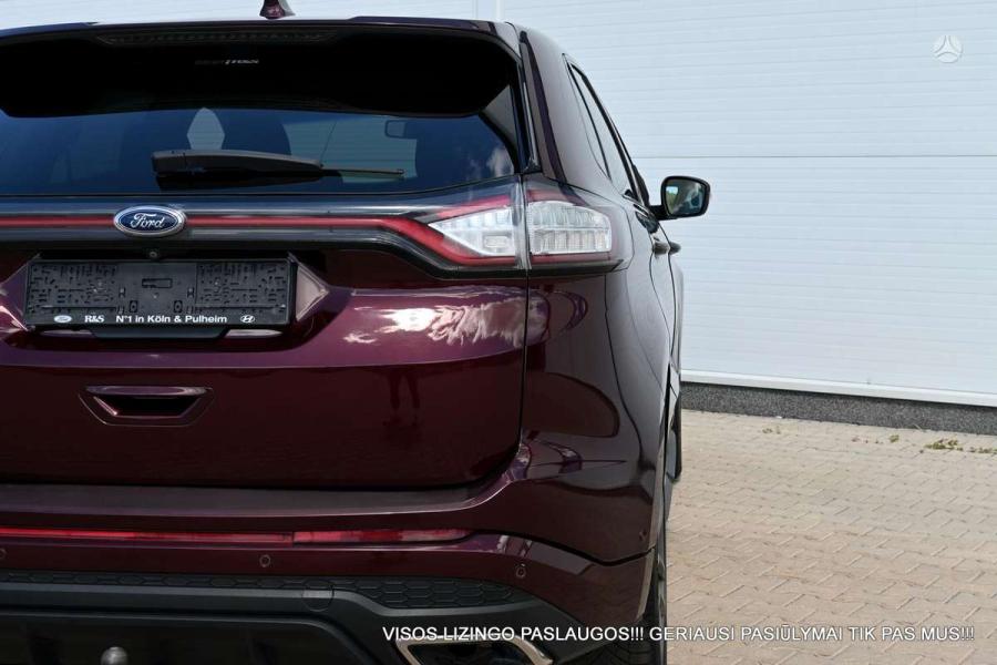 Sarkans Ford Edge 2018 Kretinga, ar dzinēja tilpumu 2.00 L un nobraukumu 209 tūkst. km par 15999 €, foto 14 vietnē AUTOMOTO.COM.LV