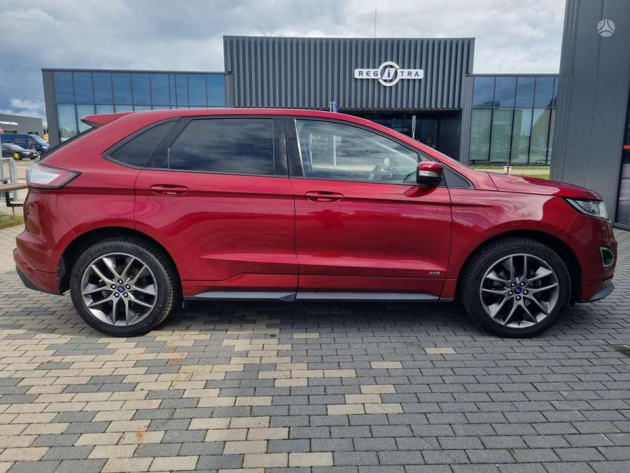 Sarkans Ford Edge 2018 Šauļi, ar dzinēja tilpumu 2.00 L un nobraukumu 210 tūkst. km par 14200 €, foto 7 vietnē AUTOMOTO.COM.LV