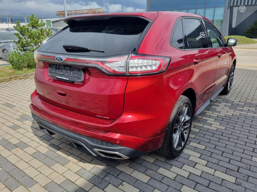Sarkans Ford Edge 2018 Šauļi, ar dzinēja tilpumu 2.00 L un nobraukumu 210 tūkst. km par 14200 €, foto 9 vietnē AUTOMOTO.COM.LV