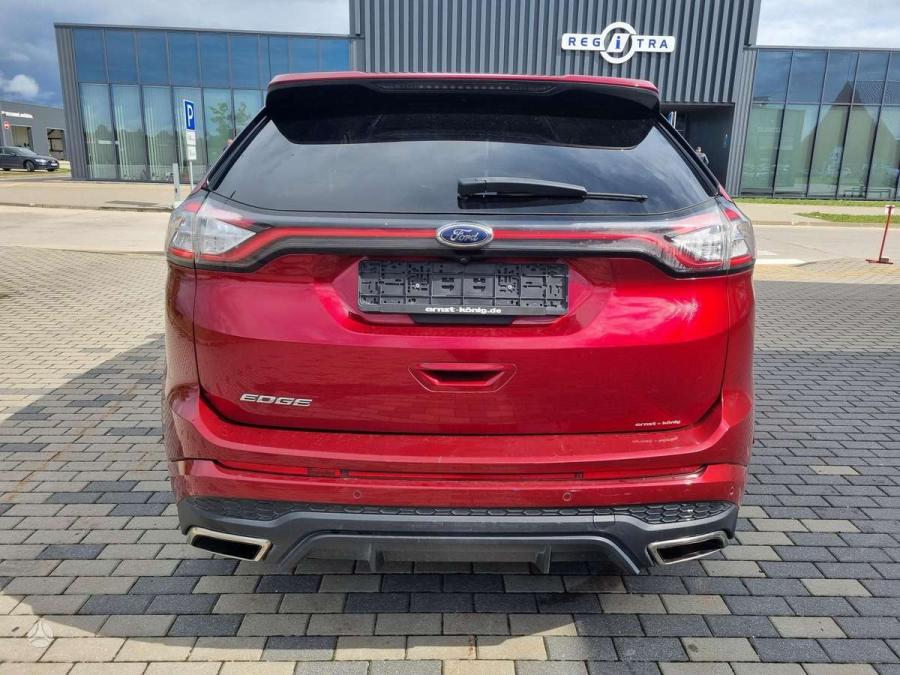 Sarkans Ford Edge 2018 Šauļi, ar dzinēja tilpumu 2.00 L un nobraukumu 210 tūkst. km par 14200 €, foto 10 vietnē AUTOMOTO.COM.LV