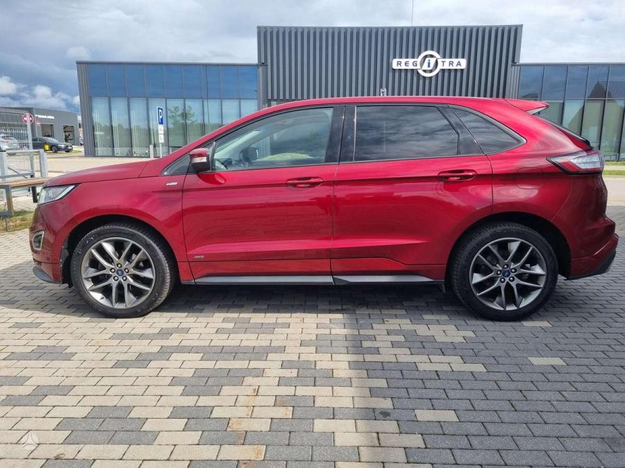 Sarkans Ford Edge 2018 Šauļi, ar dzinēja tilpumu 2.00 L un nobraukumu 210 tūkst. km par 14200 €, foto 13 vietnē AUTOMOTO.COM.LV