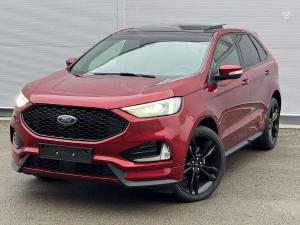 Sarkans Ford Edge 2019 Utena, ar dzinēja tilpumu 2.00 L un nobraukumu 148 tūkst. km par 18300 €, foto  vietnē AUTOMOTO.COM.LV