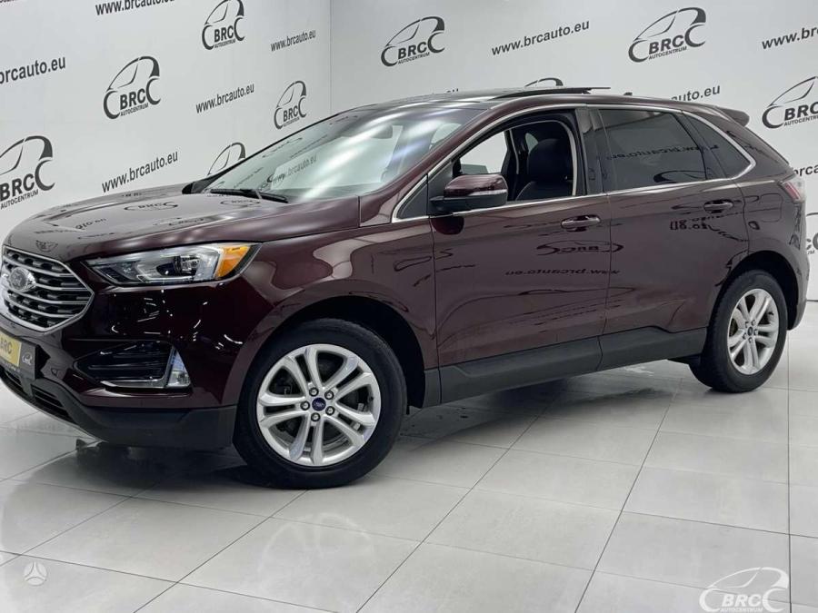 Red Ford Edge 2019 in Vilnius, with an engine capacity of 2.00 L and mileage of 86 thousand km for 16000 €, photo 1 on AUTOMOTO.COM.LV