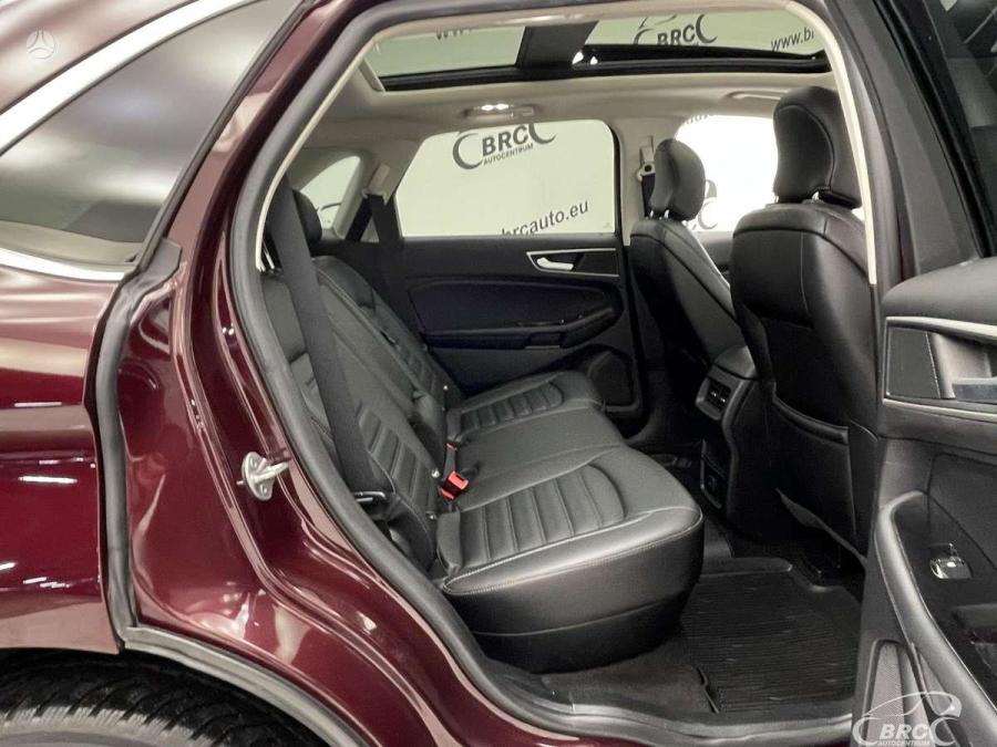Red Ford Edge 2019 in Vilnius, with an engine capacity of 2.00 L and mileage of 86 thousand km for 16000 €, photo 12 on AUTOMOTO.COM.LV