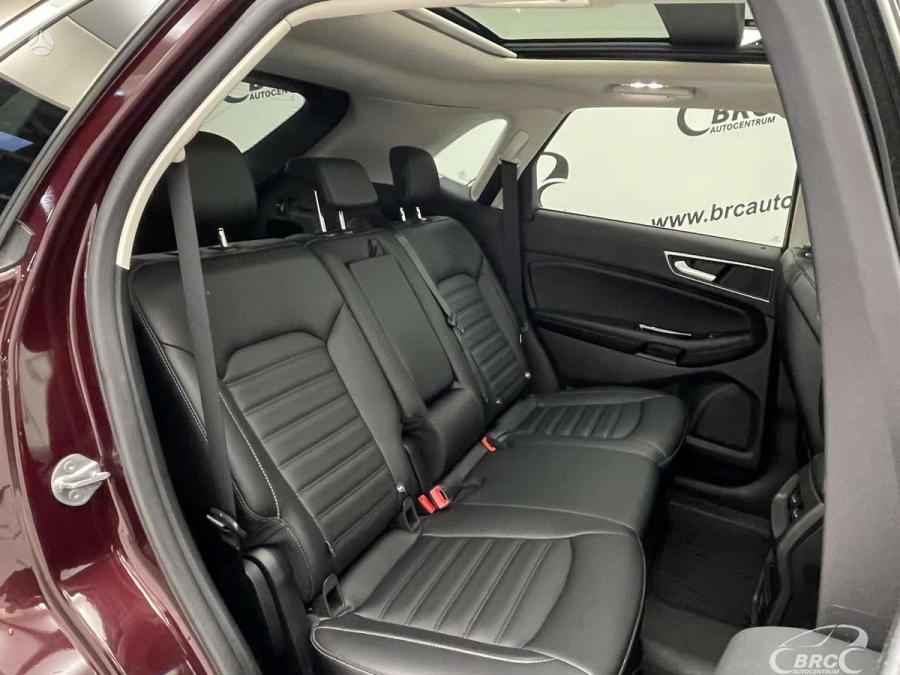 Red Ford Edge 2019 in Vilnius, with an engine capacity of 2.00 L and mileage of 86 thousand km for 16000 €, photo 14 on AUTOMOTO.COM.LV