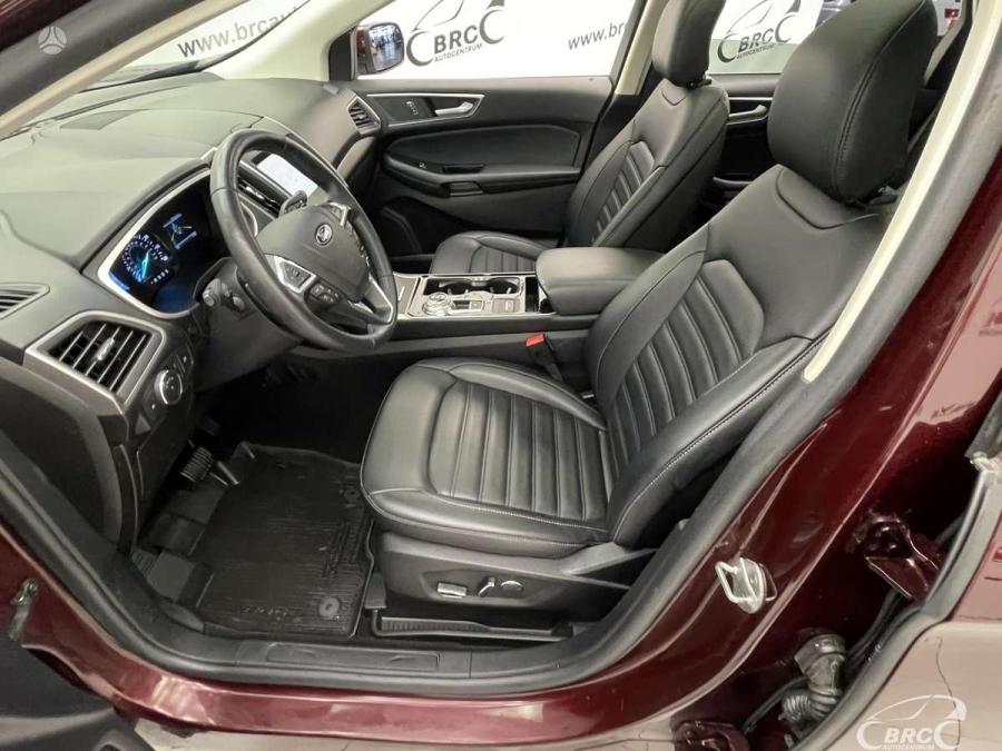 Red Ford Edge 2019 in Vilnius, with an engine capacity of 2.00 L and mileage of 86 thousand km for 16000 €, photo 23 on AUTOMOTO.COM.LV