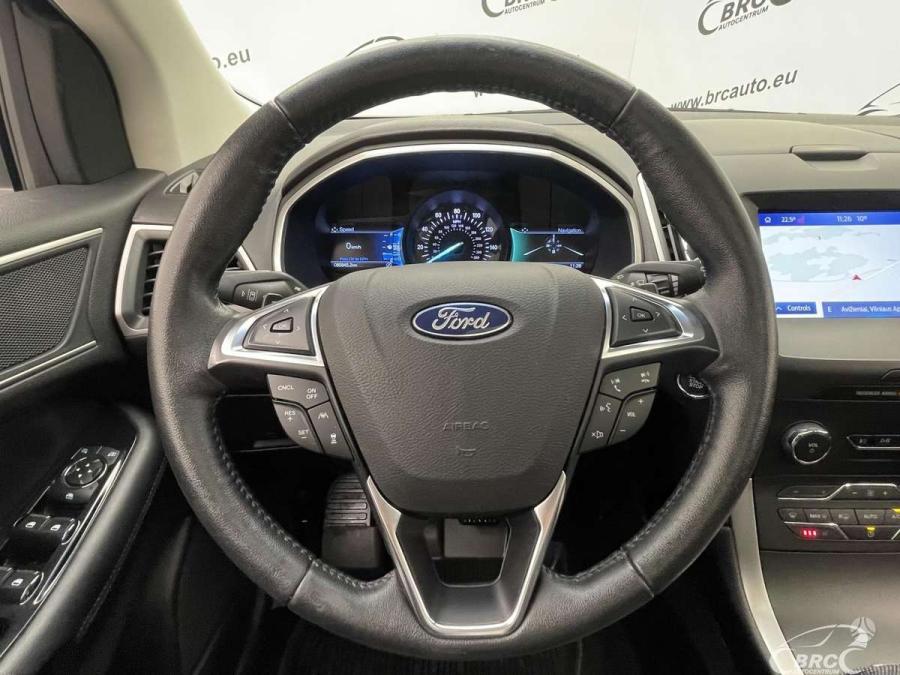 Red Ford Edge 2019 in Vilnius, with an engine capacity of 2.00 L and mileage of 86 thousand km for 16000 €, photo 30 on AUTOMOTO.COM.LV
