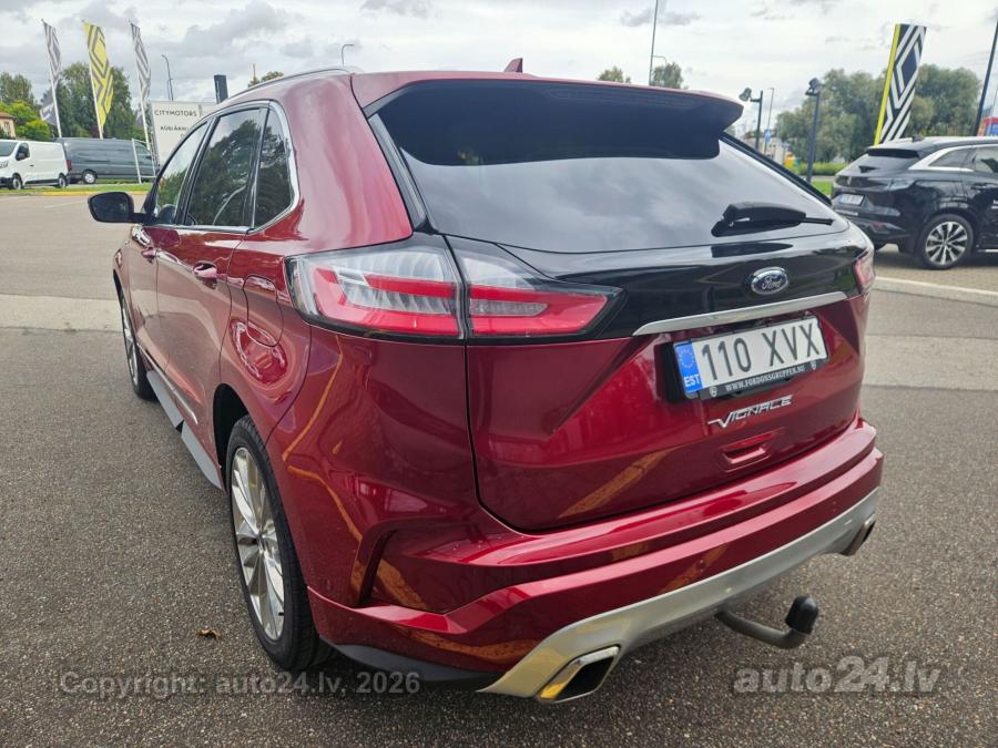 Sarkans Ford Edge 2019 Tartu, ar dzinēja tilpumu 2.00 L un nobraukumu 172 tūkst. km par 19990 €, foto 5 vietnē AUTOMOTO.COM.LV