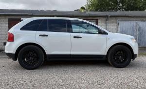 White Ford Edge 2013 in Vilnius, with an engine capacity of 2.00 L and mileage of 193 thousand km for 5500 €, photo 6 on AUTOMOTO.COM.LV