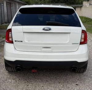 White Ford Edge 2013 in Vilnius, with an engine capacity of 2.00 L and mileage of 193 thousand km for 5500 €, photo 10 on AUTOMOTO.COM.LV